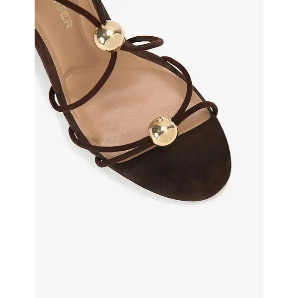 Kurt Geiger Swift Suede Heeled Sandals