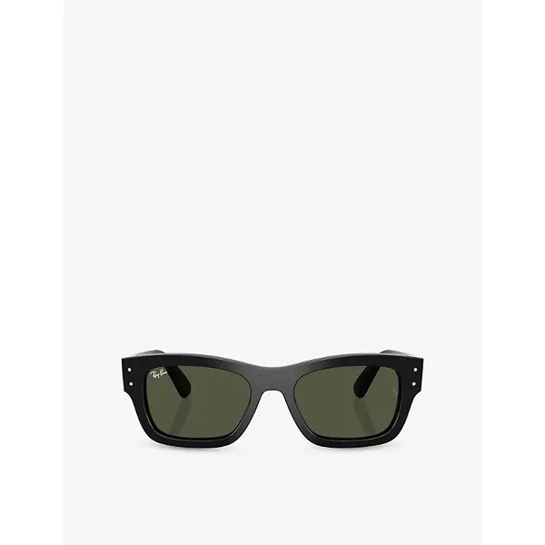 Ray-ban Rb7683s Cat-eye Acetate Sunglasses - Black