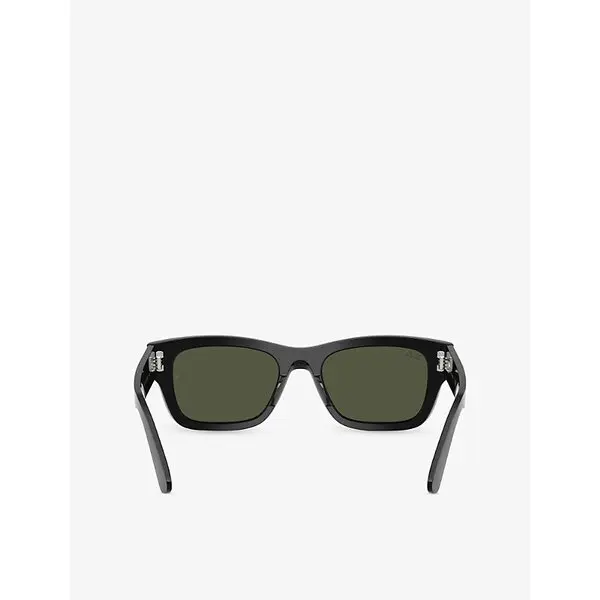 Ray-ban Rb7683s Cat-eye Acetate Sunglasses - Black