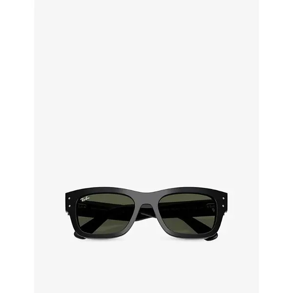 Ray-ban Rb7683s Cat-eye Acetate Sunglasses - Black