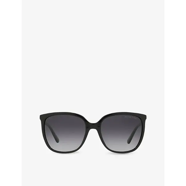 Michael Kors Square Frame Acetate Sunglasses - Black