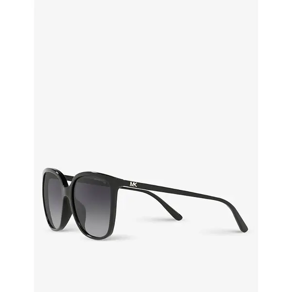 Michael Kors Square Frame Acetate Sunglasses - Black