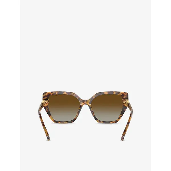 SWAROVSKI Sk6016 Irregular-frame Acetate Sunglasses