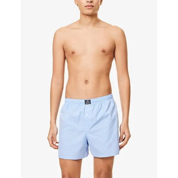 Polo Ralph Lauren Gingham Relaxed-fit Cotton Boxers