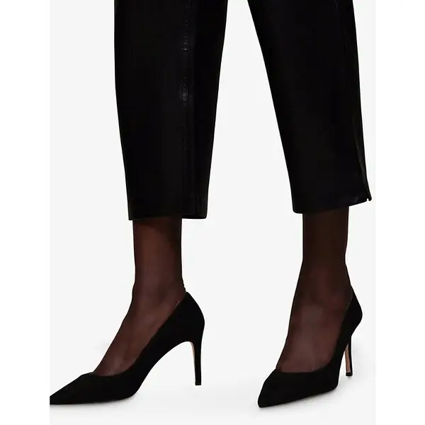 Whistles Corie Suede Heeled Pumps
