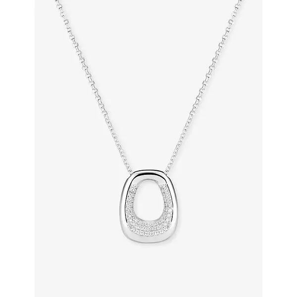 SIF JAKOBS Sterling And Cubic Zirconia Necklace