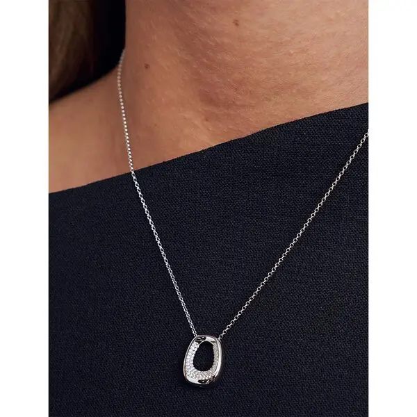 SIF JAKOBS Sterling And Cubic Zirconia Necklace