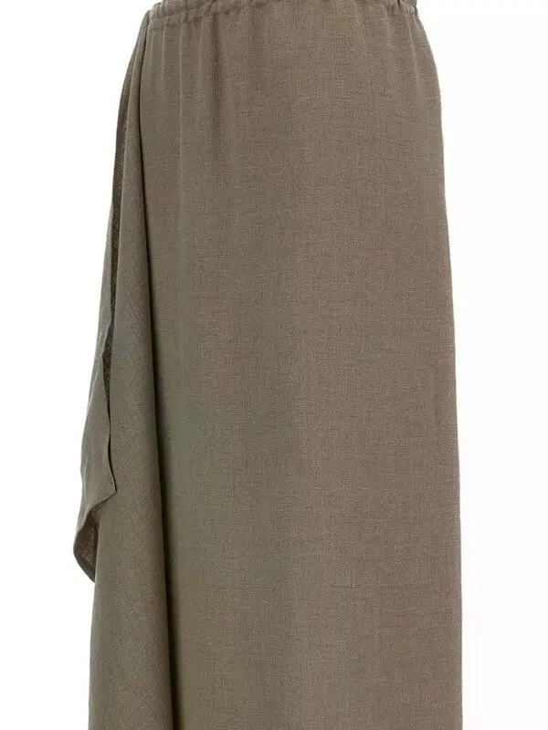 Dusan Draped Maxi Skirt