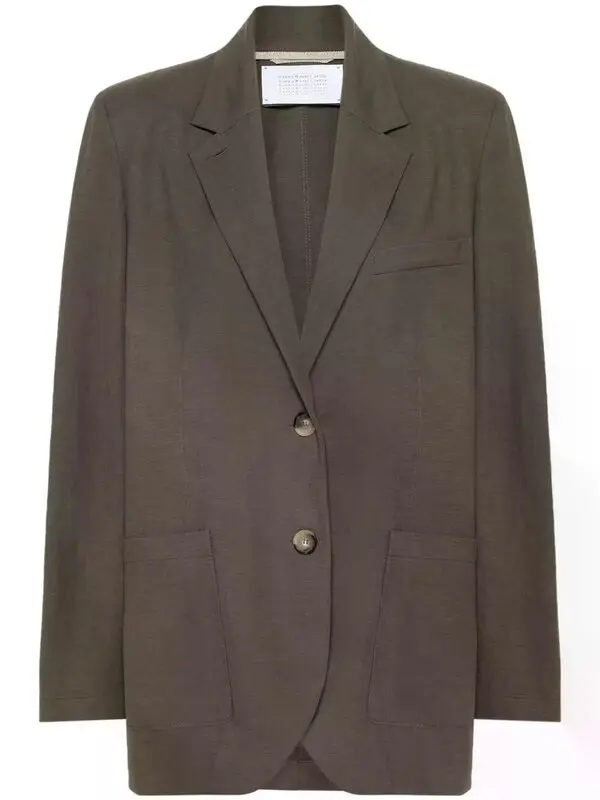 Harris Wharf London Single-breasted Blazer - Brown