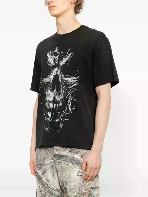 WARMAN Skull Graphic T-shirt