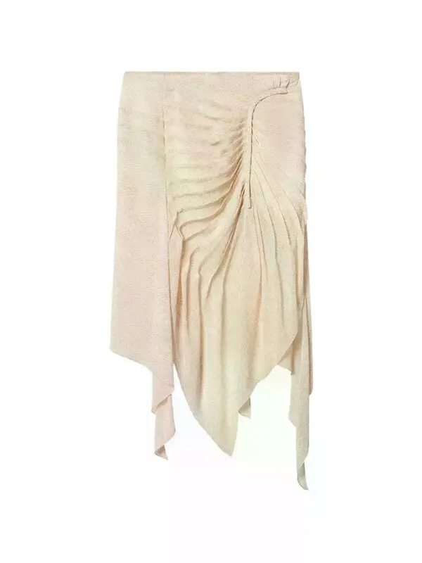 Isabel Marant Étoile Tayla Ruffle Asymmetric Midi Skirt