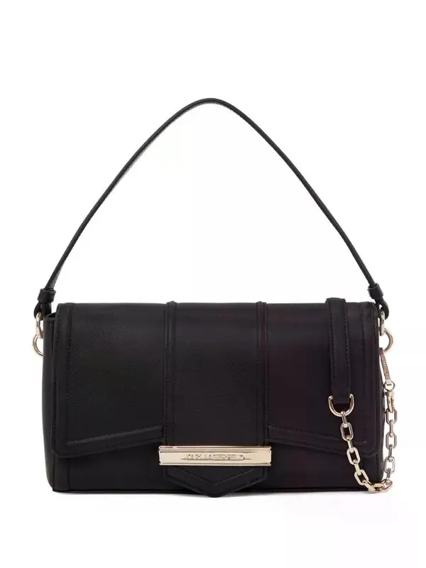 Karl Lagerfeld Medium K/nova Leather Cross Body Bag - Black