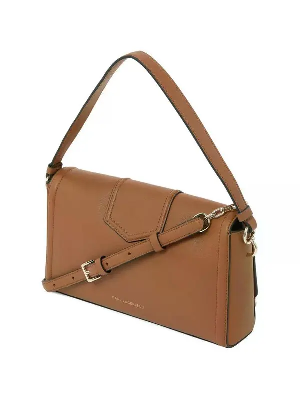Karl Lagerfeld Medium Crossbody Bag - Brown