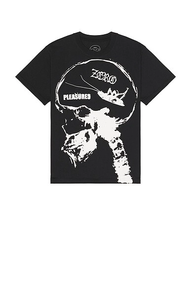 PLEASURES X Zero Skateboards Roaches T-shirt