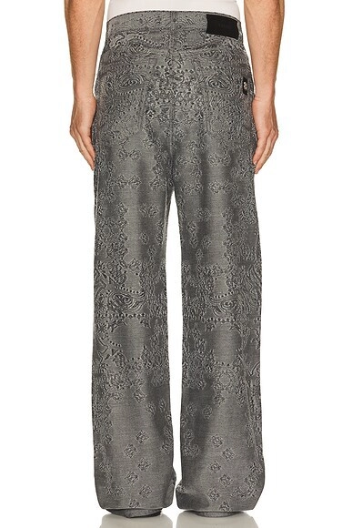 Amiri Ma Quad Bandana Baggy Jeans - Black