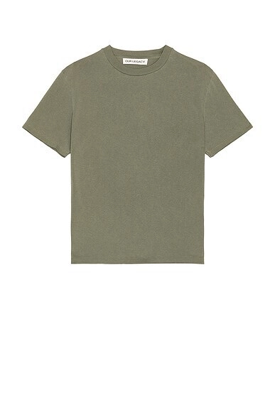 Our Legacy Box Tee - Worn Olive