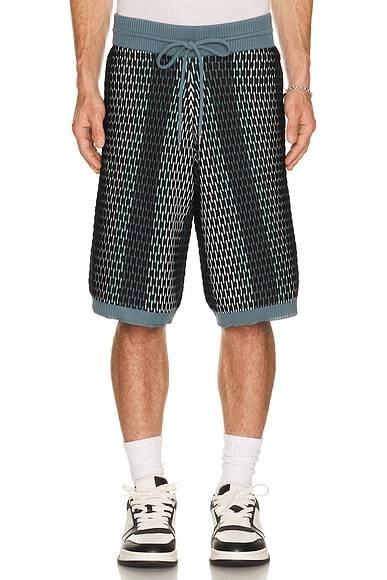 Amiri Striped Knit Shorts