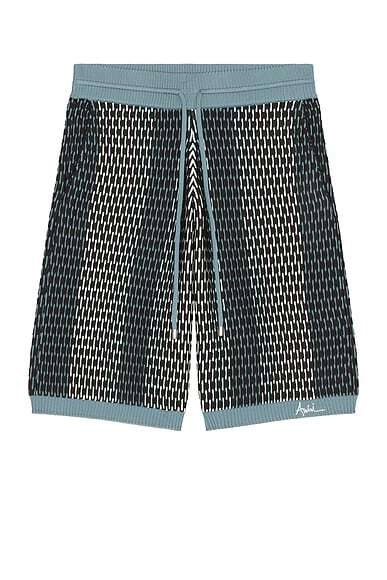 Amiri Striped Knit Shorts