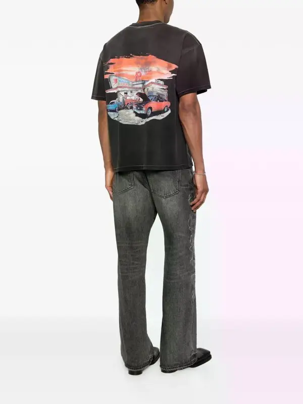 REPRESENT 24 Hour Service Short-sleeve T-shirt - Grey