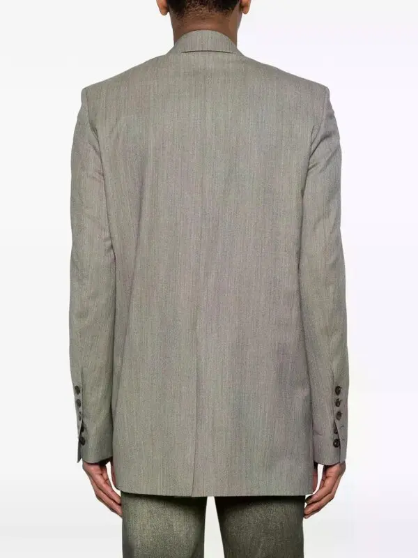 Rick Owens Single-breasted Blazer - Grey