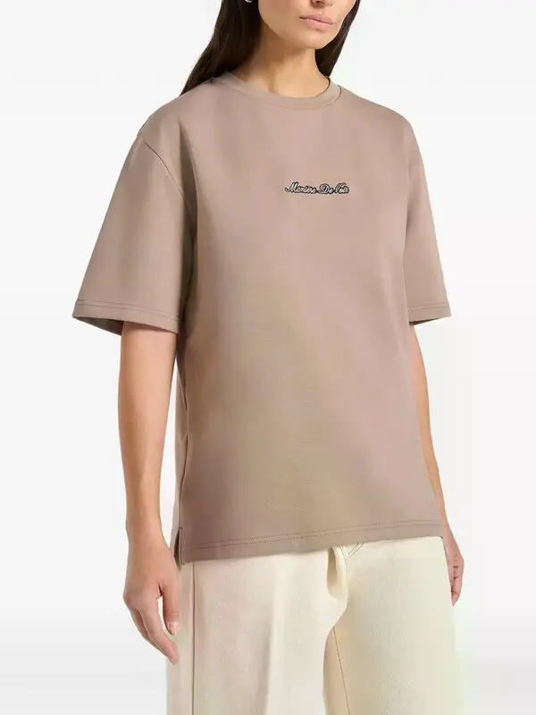 Manière De Voir Signature T-shirt - Neutrals