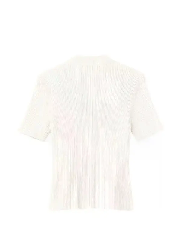 John Richmond Ribbed Short-sleeve Top