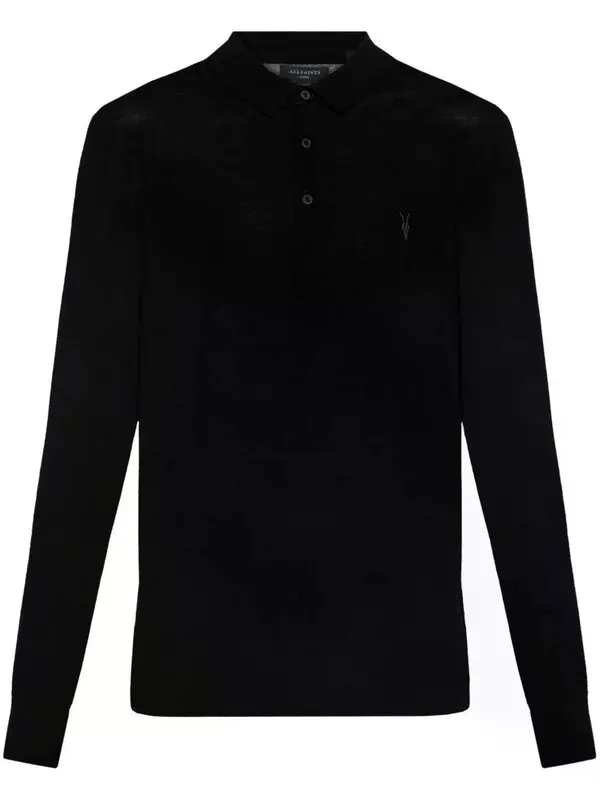 ALLSAINTS Mode Polo Shirt - Black