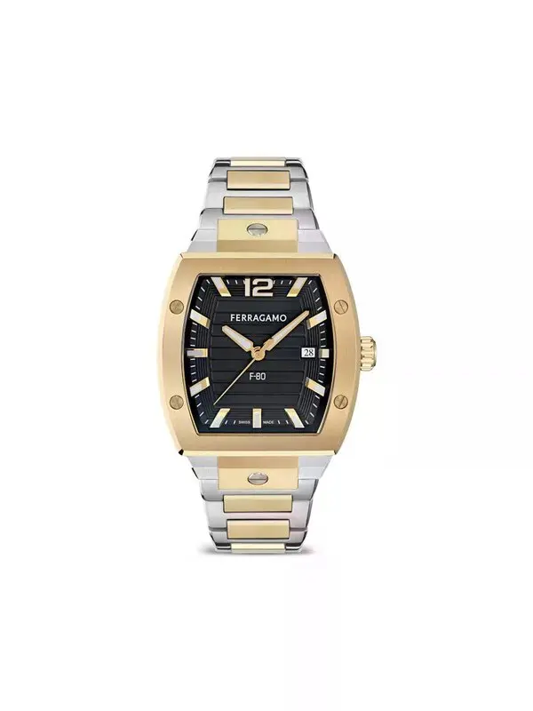 FERRAGAMO F-80 42mm Watch - Black
