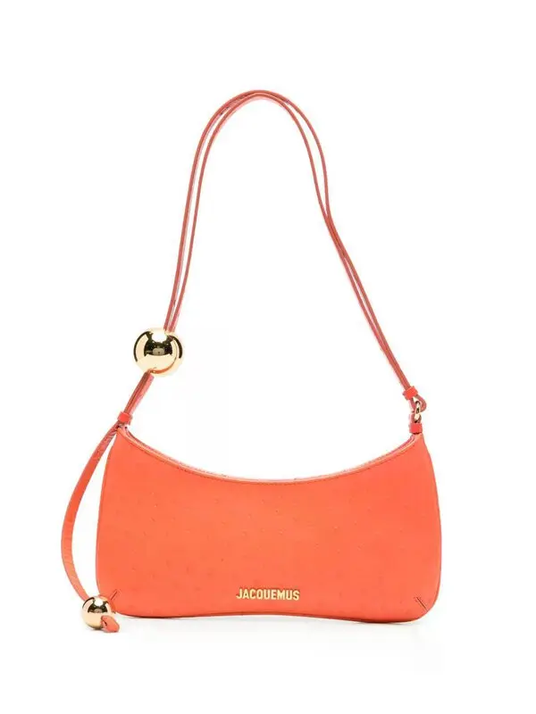 Jacquemus Bisou Perle Shoulder Bag - Orange
