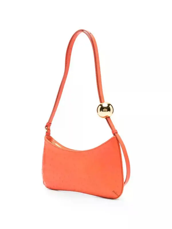 Jacquemus Bisou Perle Shoulder Bag - Orange