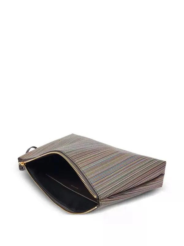 Paul Smith Signature Stripe Clutch Bag
