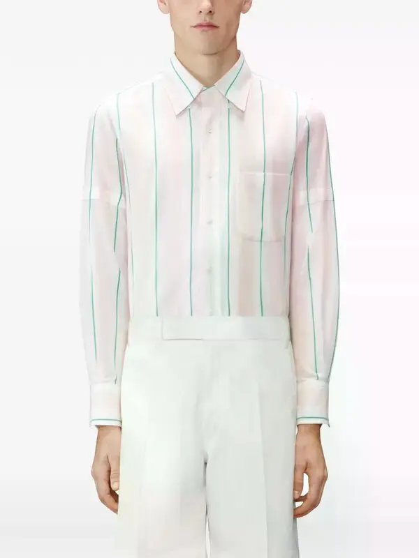 Thom Browne Striped Cotton Shirt