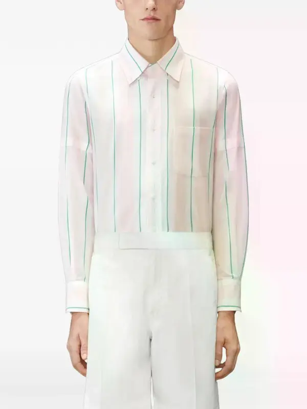 Thom Browne Striped Cotton Shirt