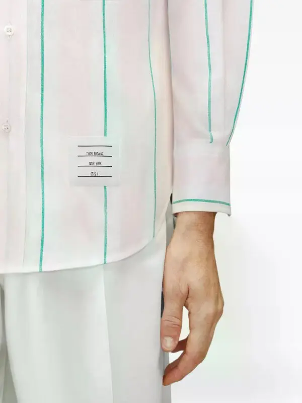 Thom Browne Striped Cotton Shirt