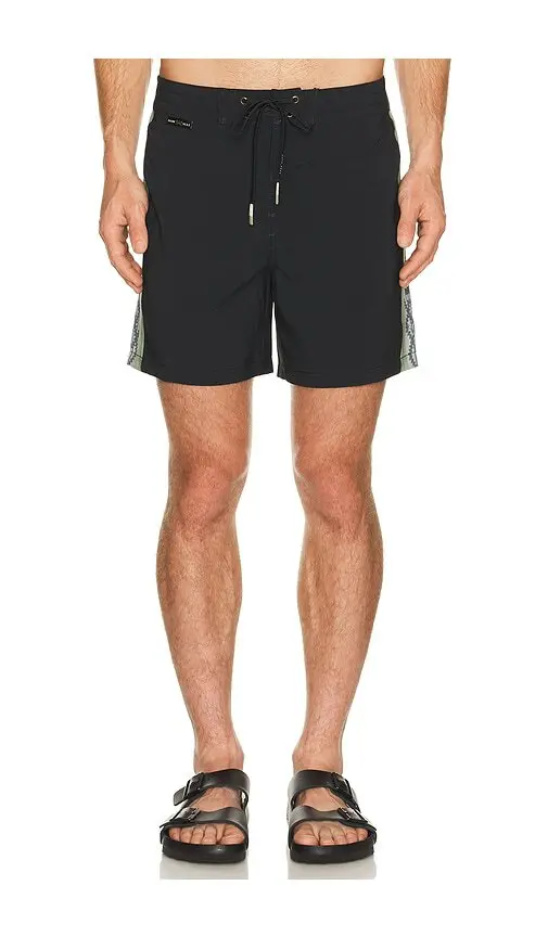 DARK SEAS Intercoastal Boardshort - Black