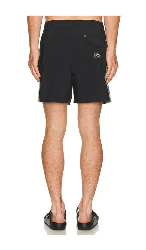 DARK SEAS Intercoastal Boardshort - Black