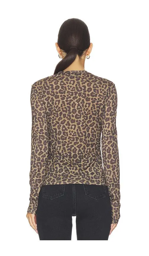 ANINE BING Sylvie Long Sleeve Top