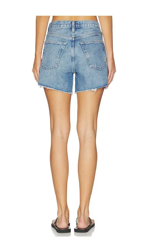 AGOLDE Parker Long Denim Shorts