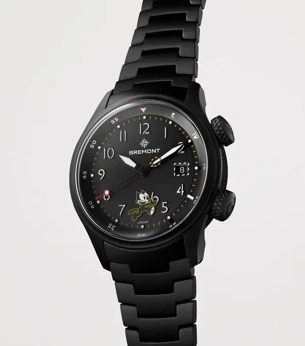BREMONT Felix The Cat Titanium Altitude Mb Meteor Pilot's Watch