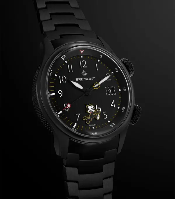 BREMONT Felix The Cat Titanium Altitude Mb Meteor Pilot's Watch