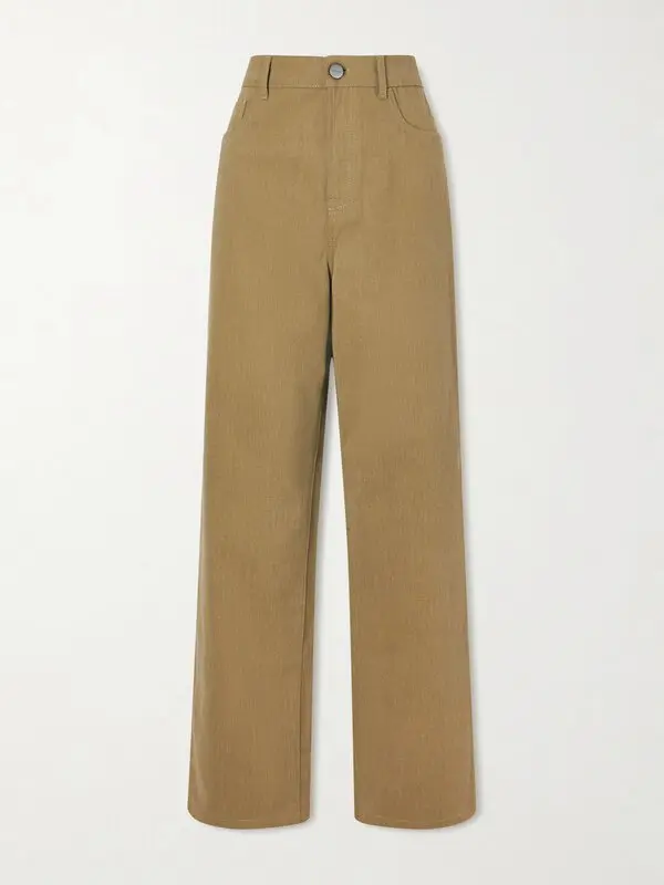 RÓHE High-rise Wide-leg Jeans