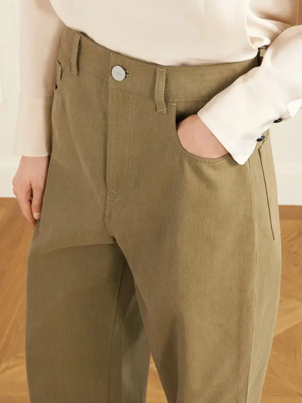 RÓHE High-rise Wide-leg Jeans