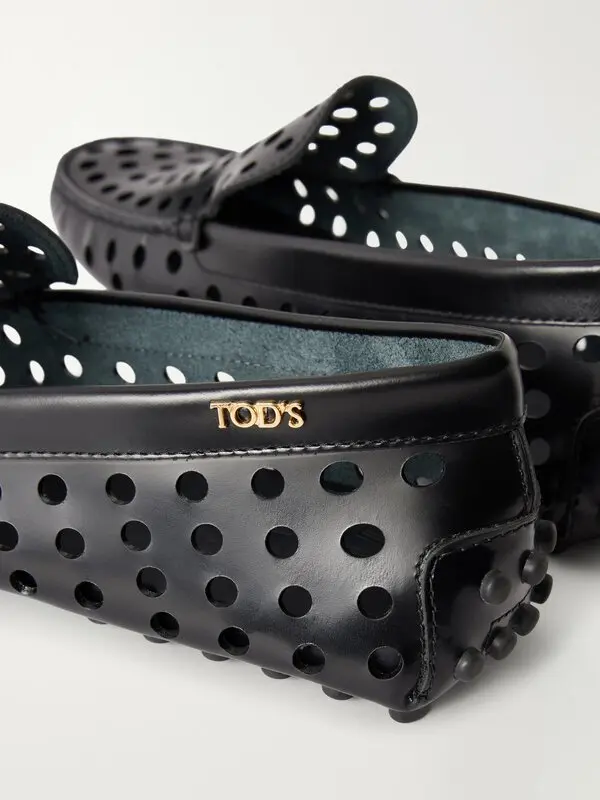 TOD'S Gommino 22l Cut-out Leather Loafers