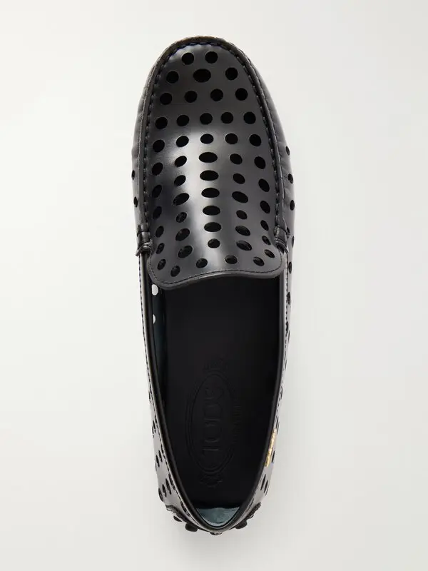 TOD'S Gommino 22l Cut-out Leather Loafers