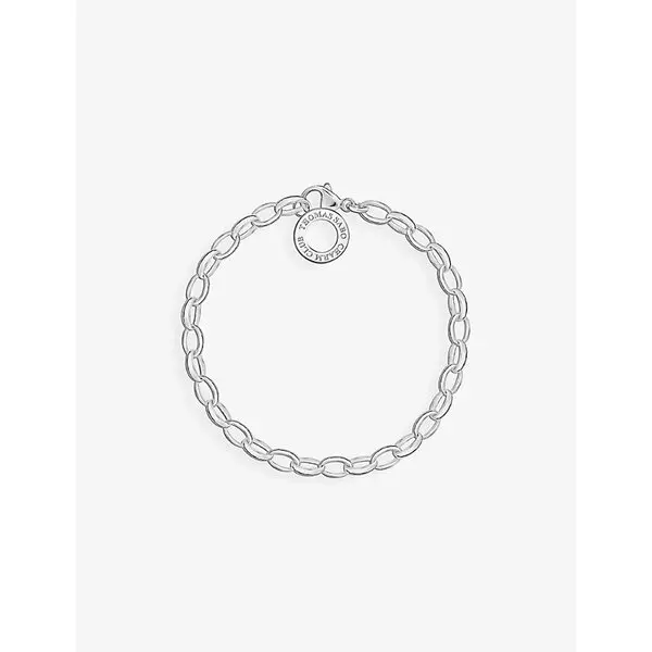 THOMAS SABO Classic Sterling Silver Charm Bracelet - Plain