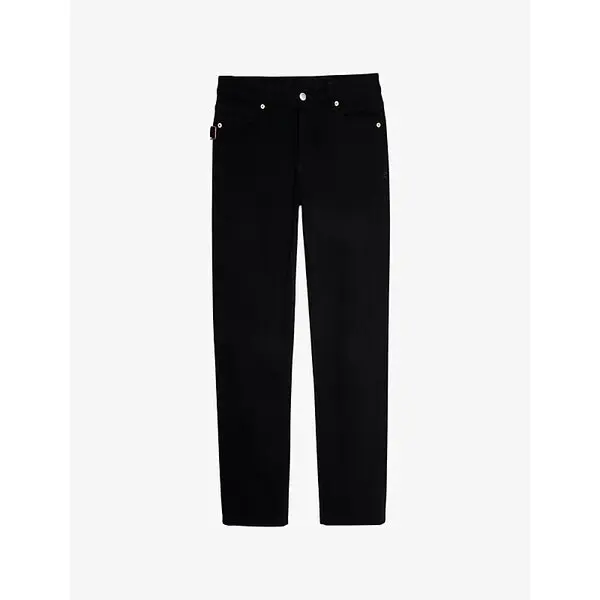 Zadig&Voltaire Boyfit Cropped-leg Five-pocket Jeans