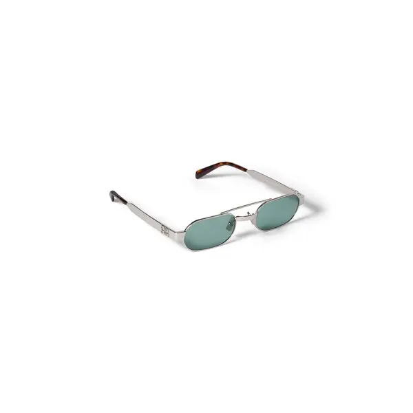 Miu Miu Metal Frame Sunglasses - Amazonia Lenses