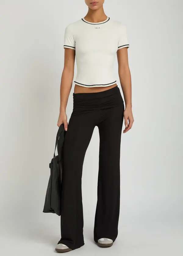 TALA Ultralite Active Logo Stretch-jersey T-shirt
