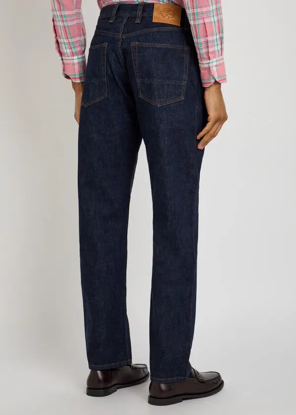DRAKE'S Straight-leg Denim Jeans