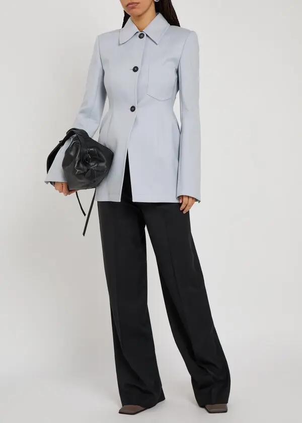 Sportmax Fitted Cotton-blend Jacket